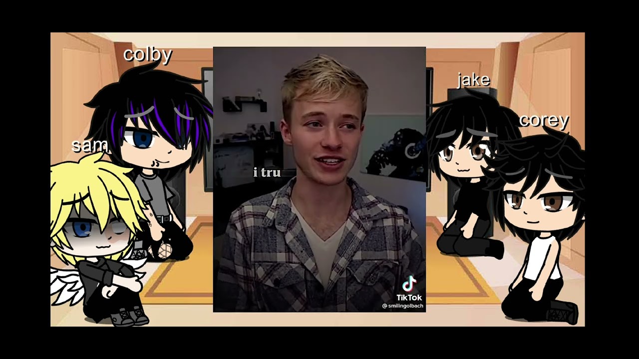 sam,colby,Jake, and corey react to sam - YouTube