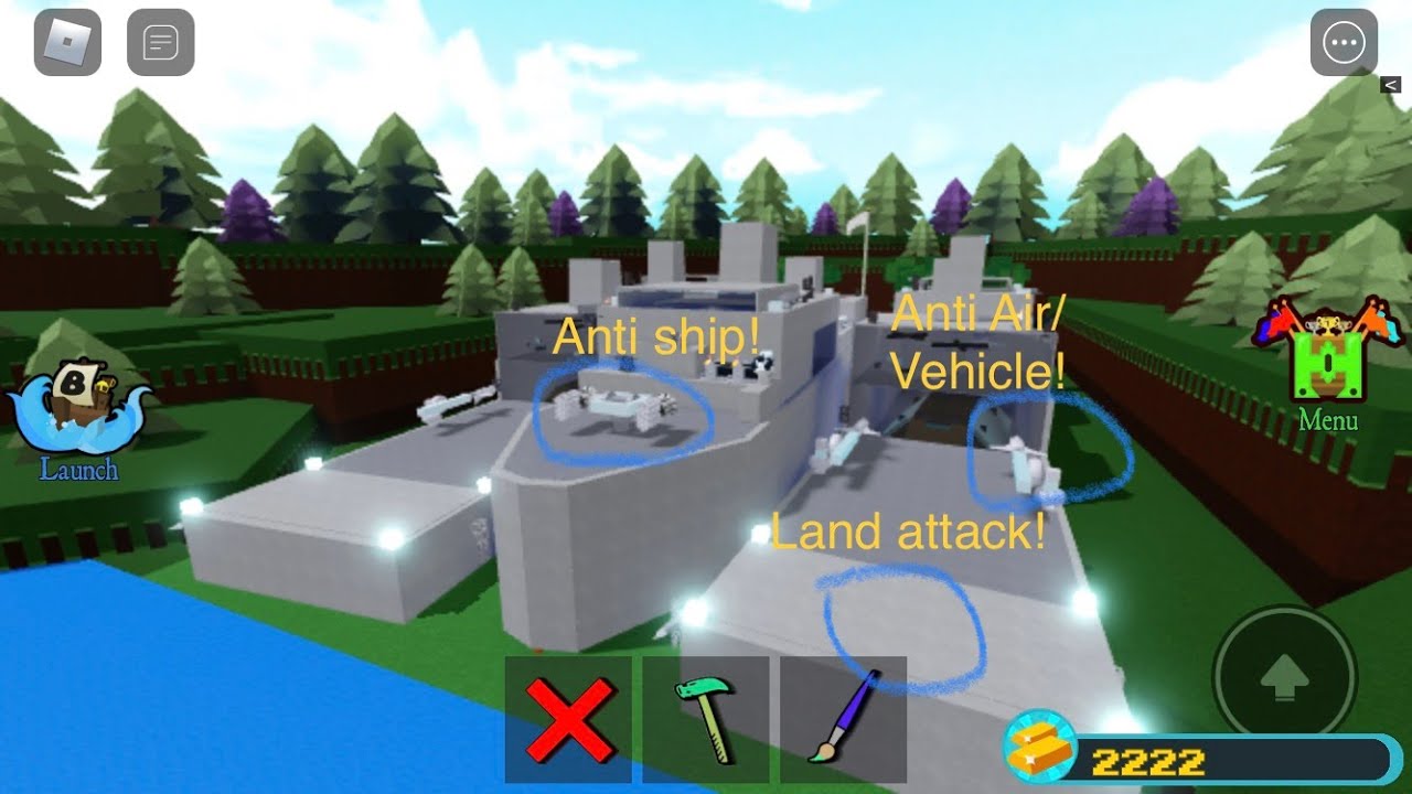 3 easy missile launcher techniques for BABFT (Read desc) - YouTube