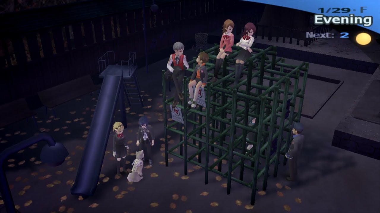 Persona 3 FES - All Koromaru Dog Walks [1080p HD] - YouTube