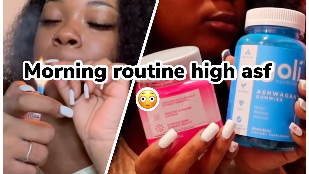 Morning routine + Smoke session ☀️😮‍💨| Life as Sha💕 - YouTube