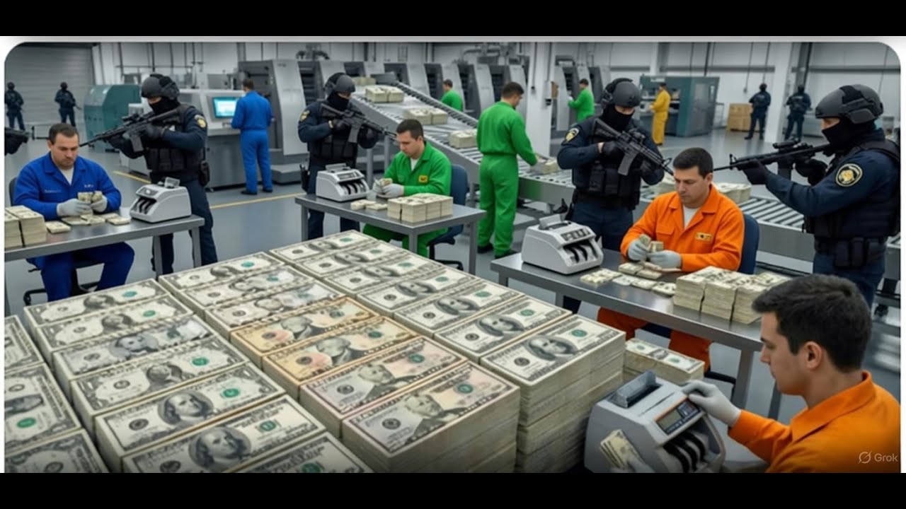 Inside the U.S. Money Factory: How American Dollar Bills Are Made (Full ...