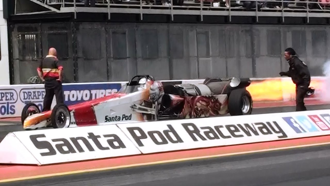 FireForce 5 Jet Car runs 5.17 at 290 mph - YouTube