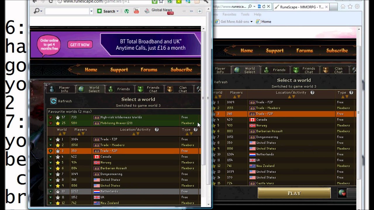RuneScape how to double login 2013 - YouTube