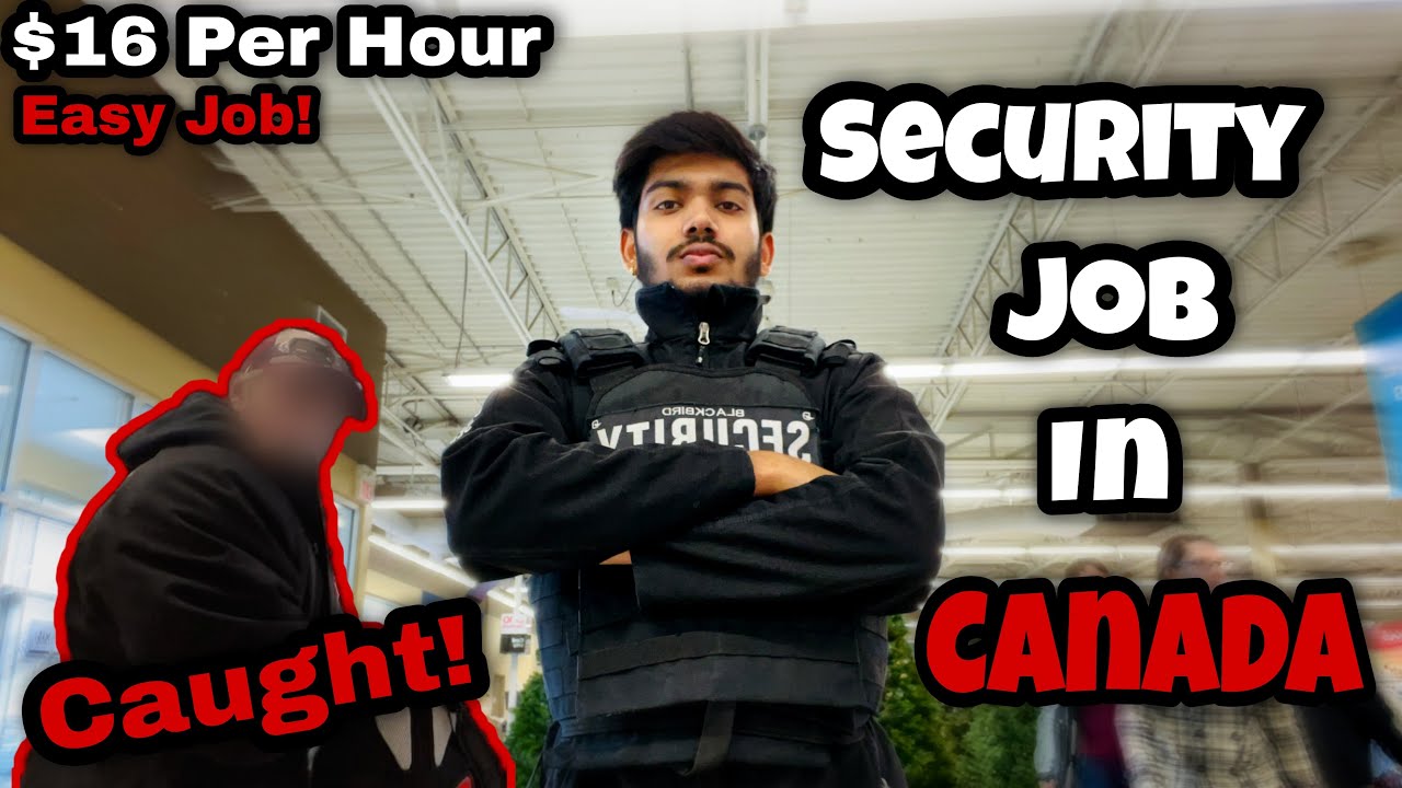 EASY JOB! IN CANADA| SECURITY JOB IN CANADA🇨🇦| ALAWADHI VLOGS - YouTube