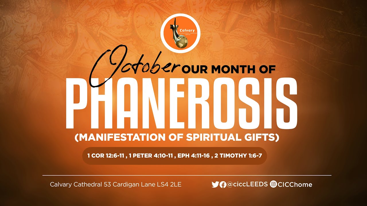The Phanerosis of the Spirit of Wisdom | Rev Chris Wilson-Andoh ...