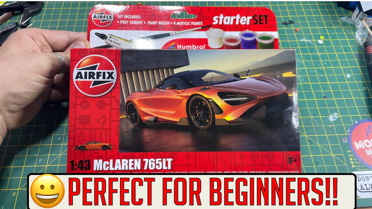 START Your Scale Modeling Journey with the McLAREN Starter Set: Ideal ...