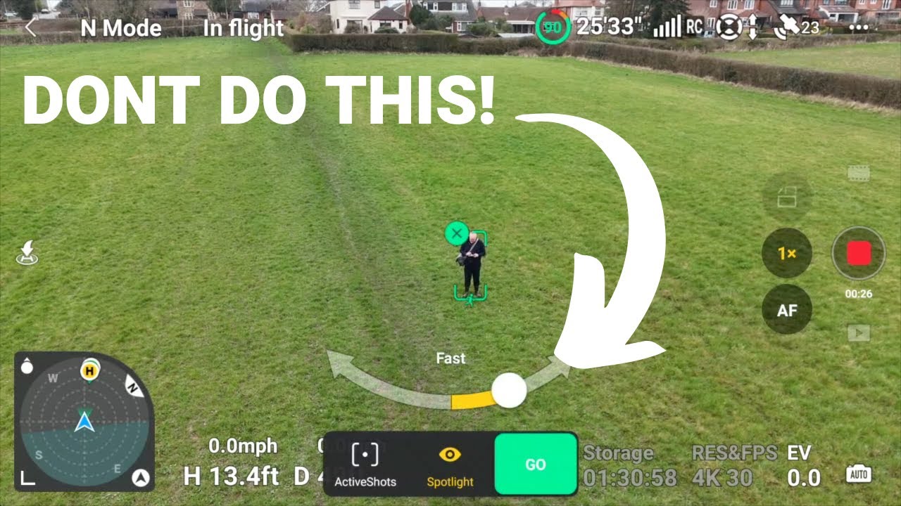 Focus Track on DJI Mini 4 Pro - There's a lot better way! IMO - YouTube