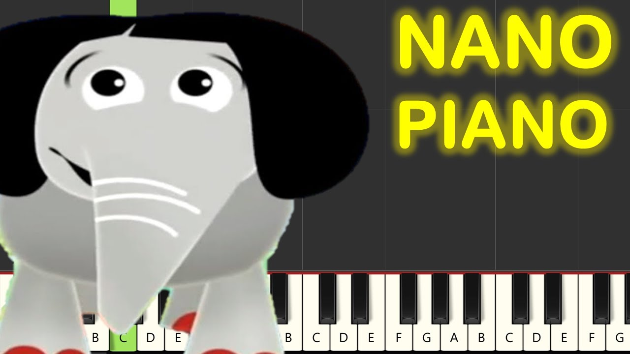 BabyTV - Baby Hood Show Theme Song piano Tutorial - YouTube