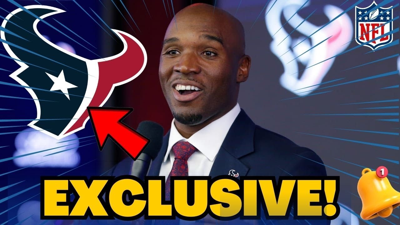 🚨 BREAKING! LOOK WHAT HE SAID! TEXANS NEWS! HOUSTON TEXANS LATEST NEWS ...
