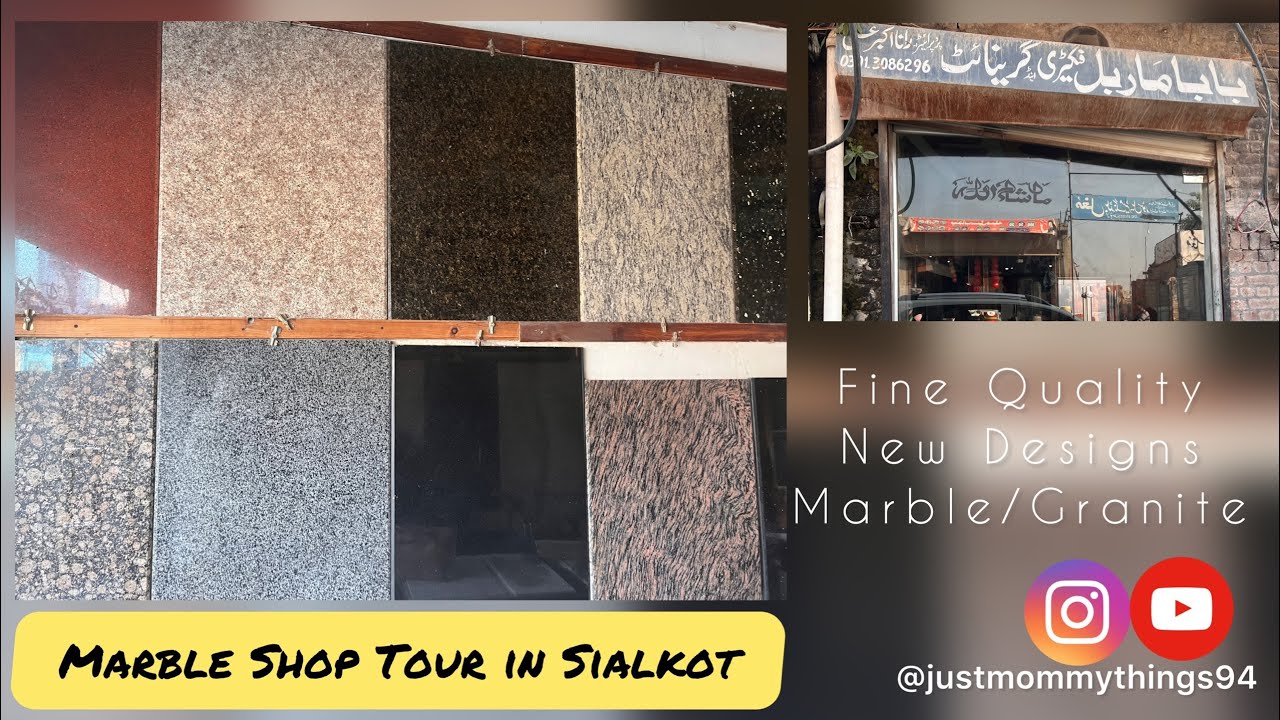 Marble Shop Visit | Sialkot Marble Shop Tour | High Quality Marble ...