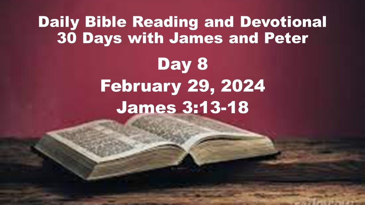 Daily Bible Reading and Devotional: 30 days with James and Peter 2024 ...