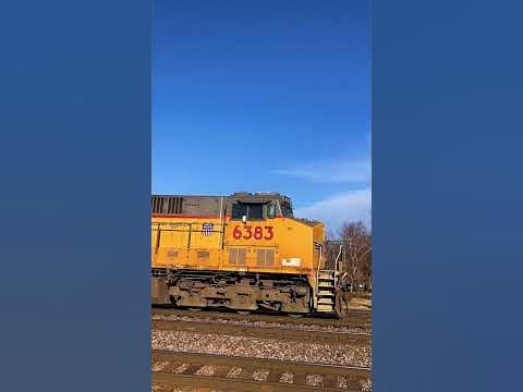 UP Light Power UP# 6383 UP# 6603 UP# 5595 UP# 6255 UPRR Chicago West Line #trains #trainspotting ...