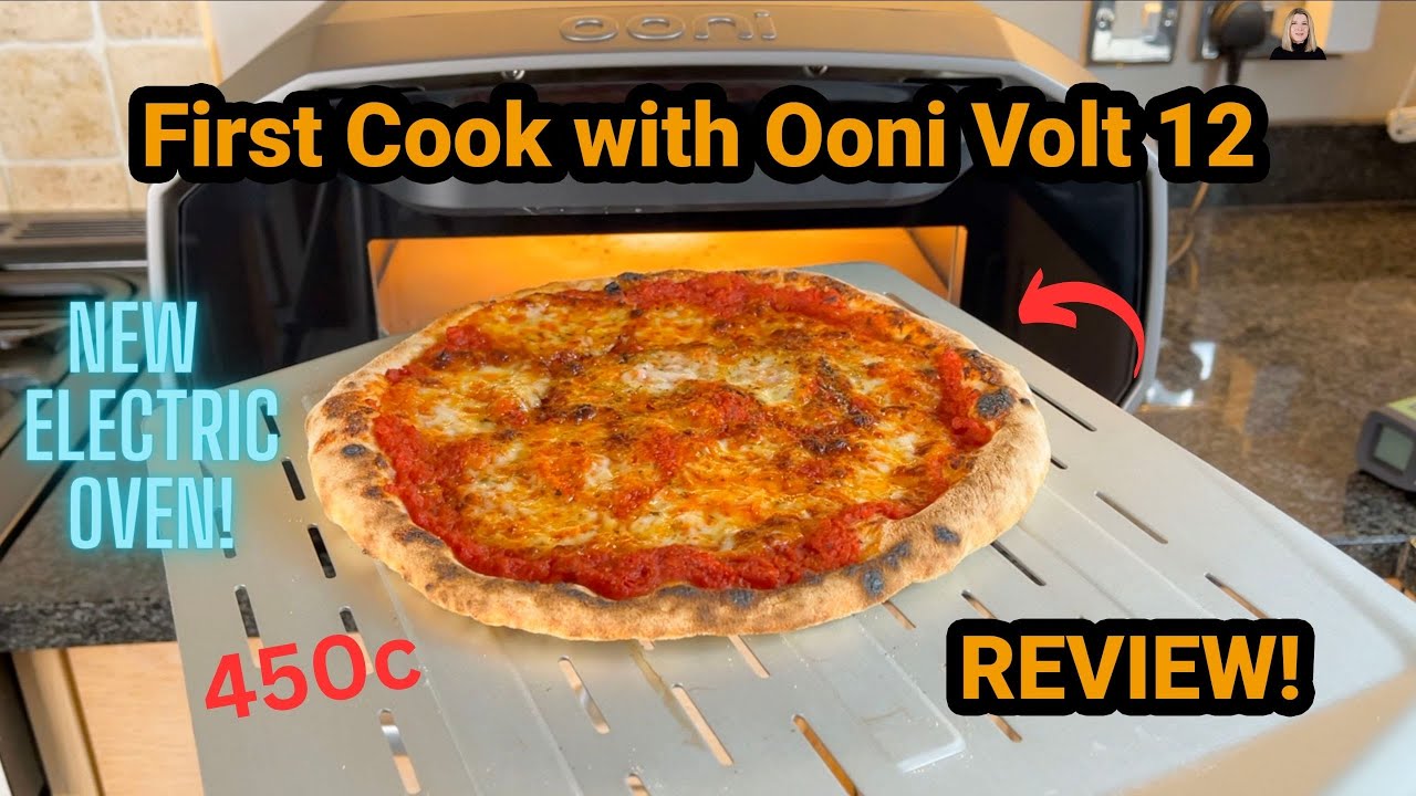 First Time Cook with the Ooni Volt 12! Pizza Oven Review! Real-time ...