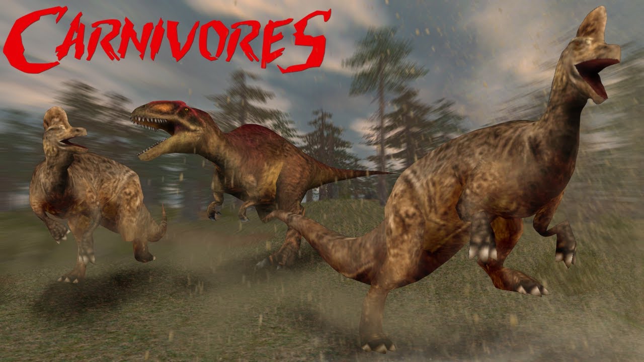 Crested Corythosaurus!! - Carnivores Mini Mod Showcase - YouTube