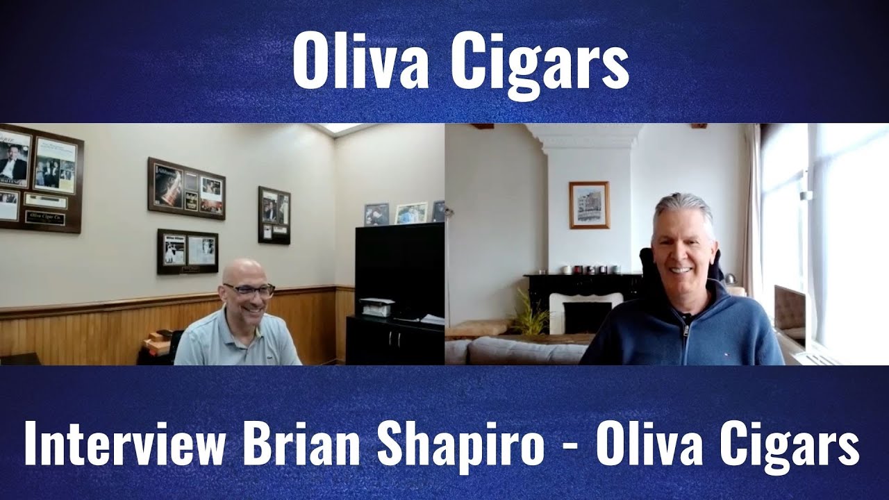 Brian Shapiro Interview - Oliva Cigars - YouTube