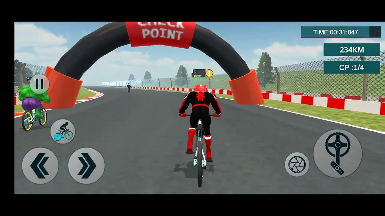 SPIDER MAN Cycle Race Android Gameplay Part 270 - YouTube