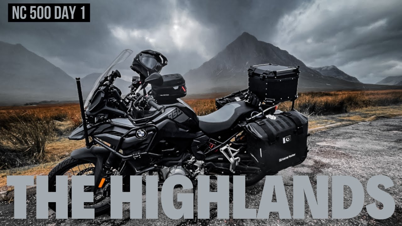 NC500 Adventure Begins 🌍 The Highlands Ride to Fort William! - YouTube