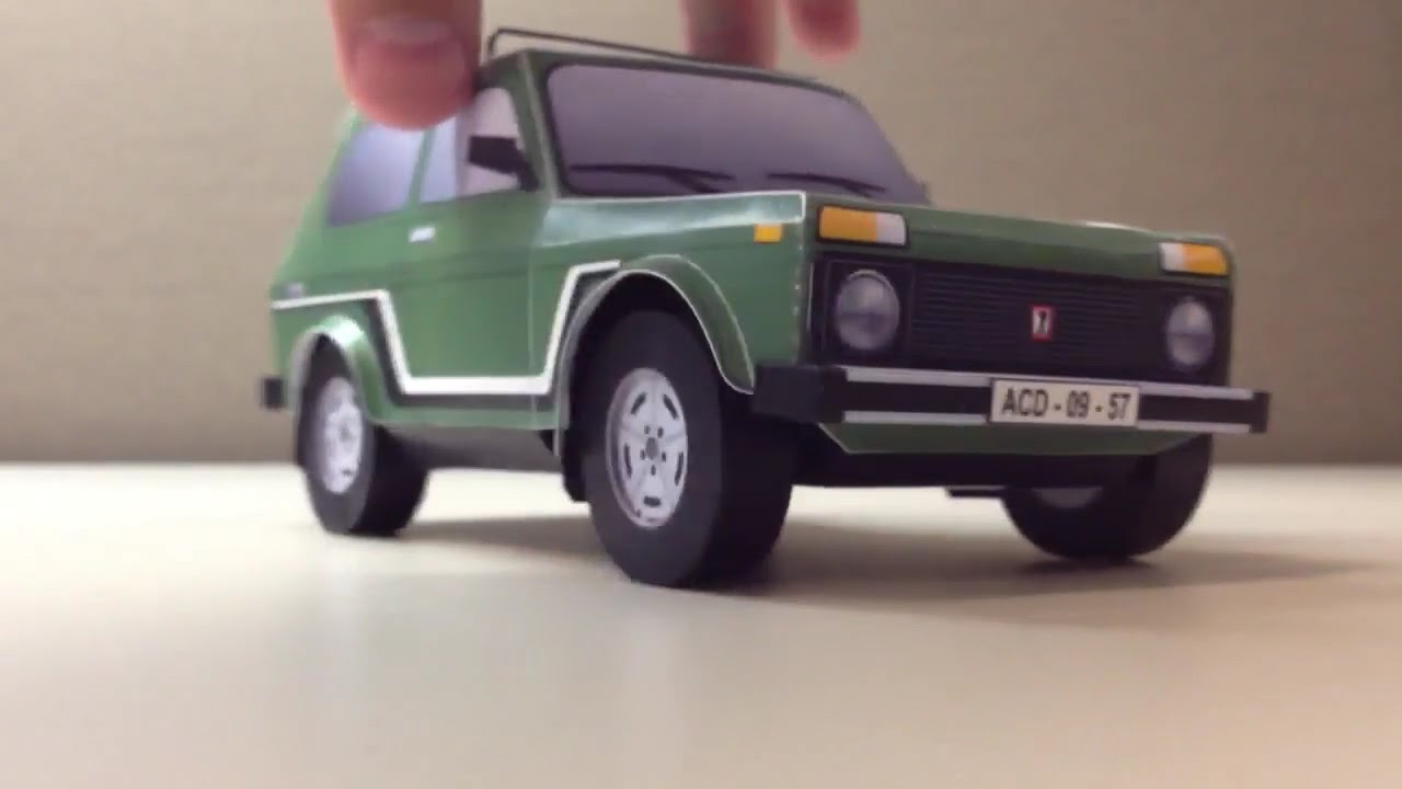 Lada papercraft - YouTube