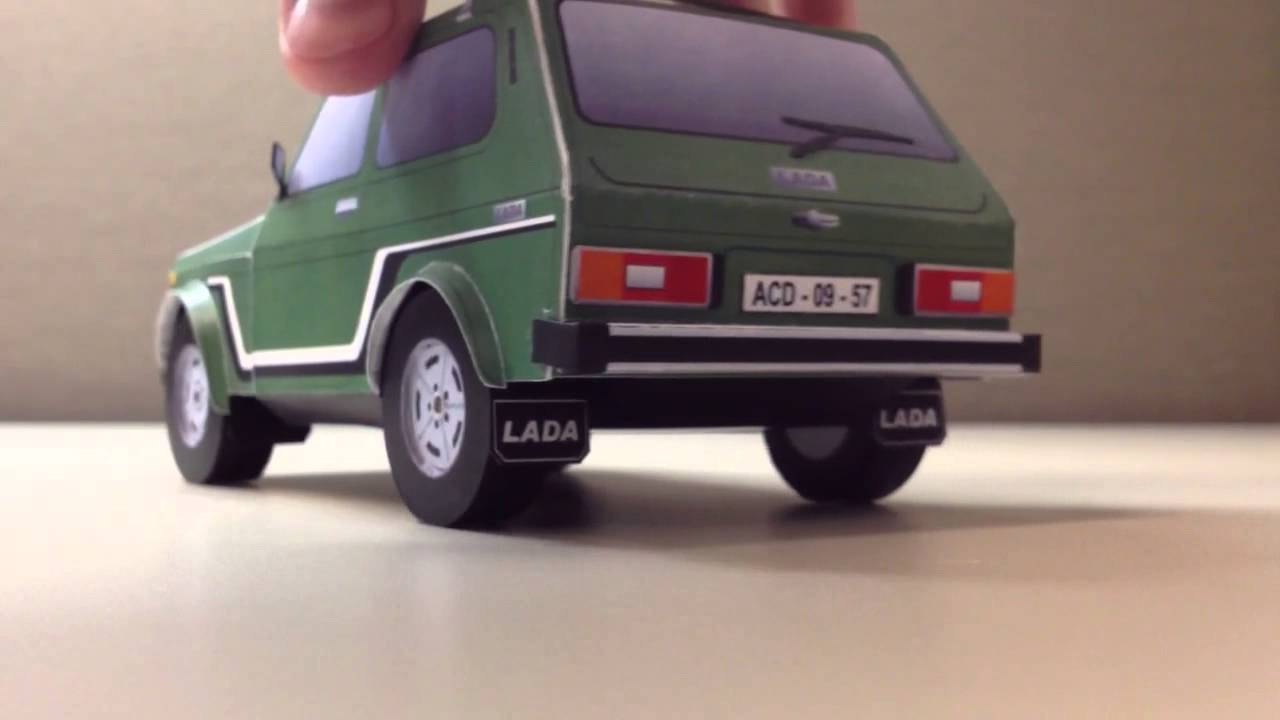 Lada papercraft - YouTube