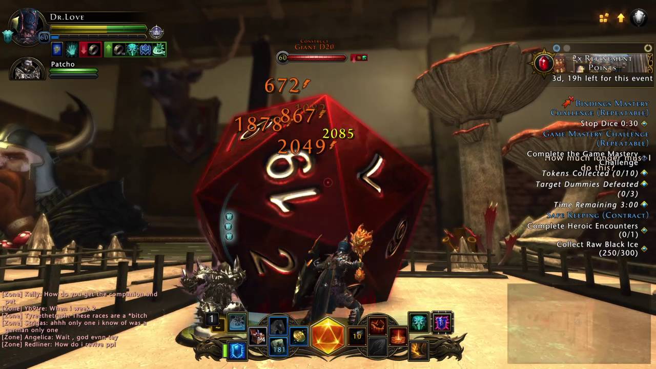 Neverwinter_dice uses cheat codes - YouTube