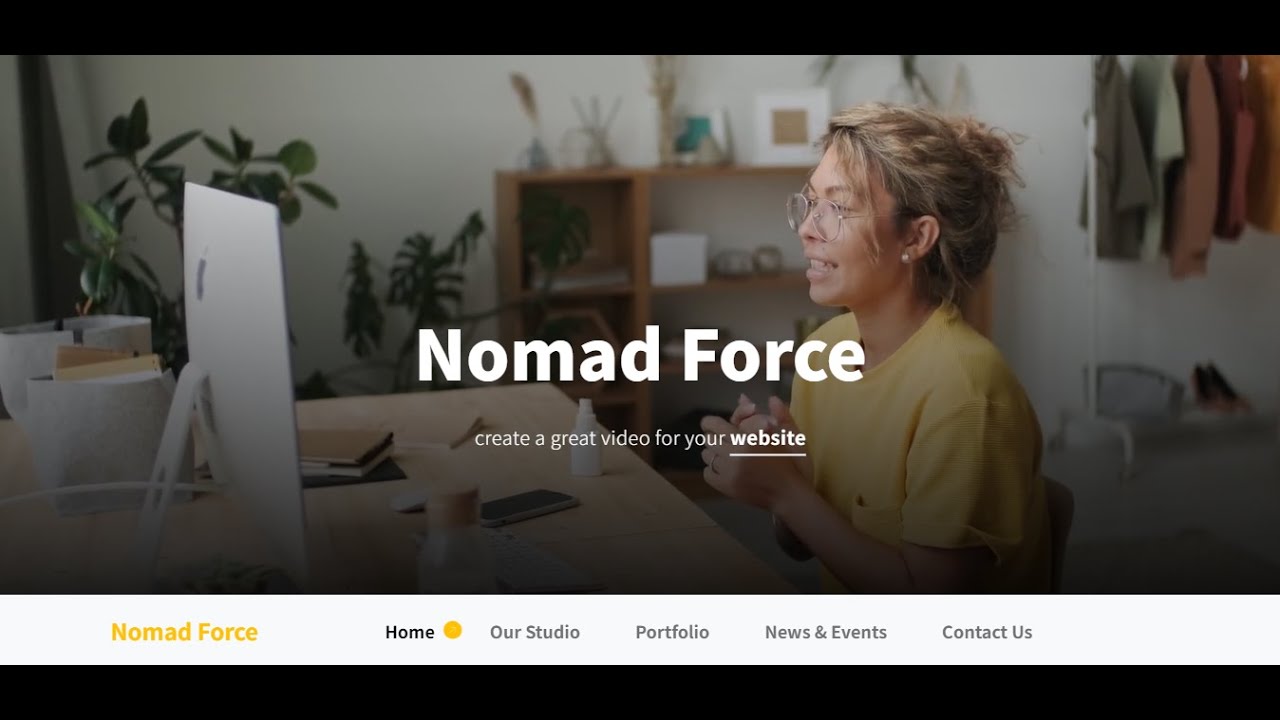 "Nomad Force - Stunning HTML Bootstrap 5 Website Template | Free ...