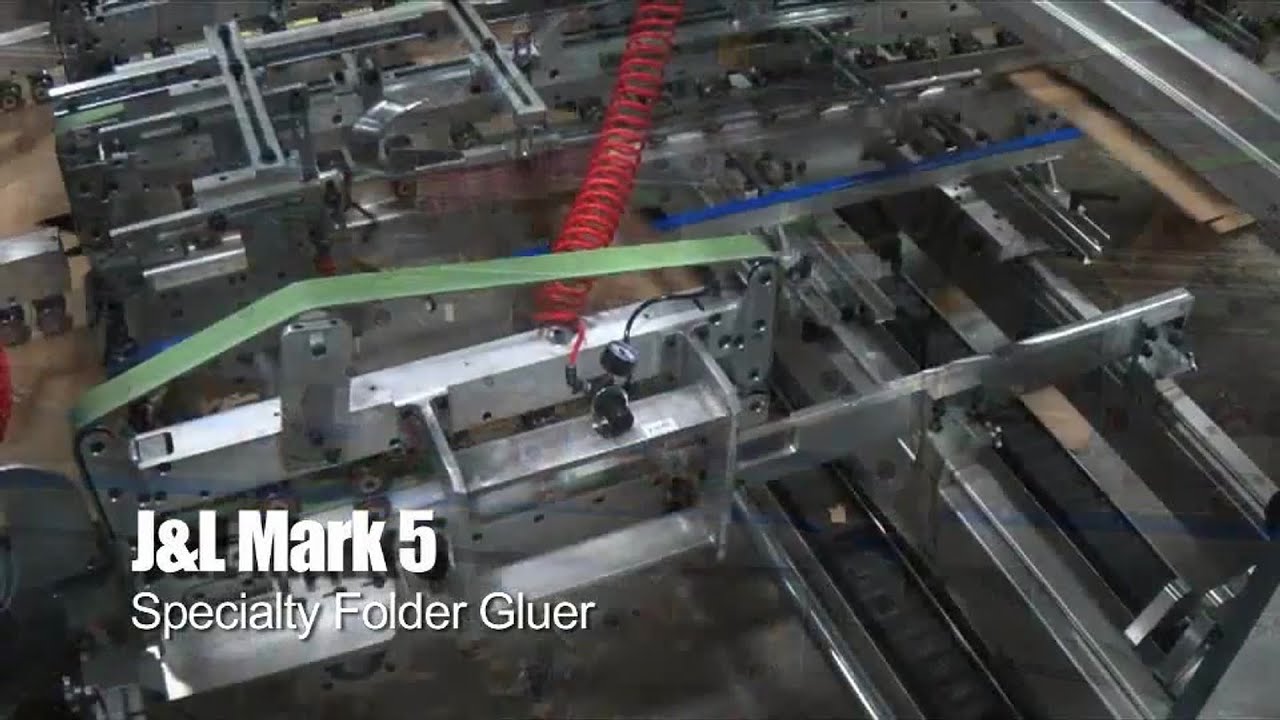Alliance-J&L Mark5 Specialty Folder Gluer - YouTube
