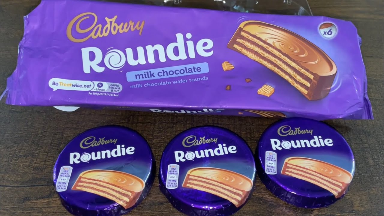 Cadbury Roundie Milk Chocolate Unboxing - Review - YouTube