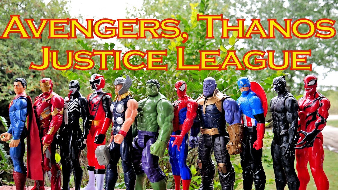 SPIDER-MAN & SUPERMAN, Batman, Power Rangers, Thanos, Aquaman, Justice ...