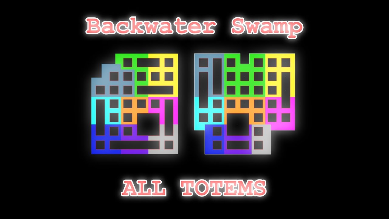 [Dead by Daylight] - [Все тотемы на картах Backwater Swamp] - YouTube