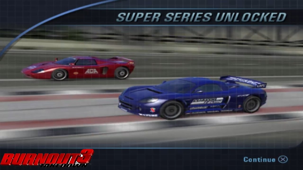 Burnout 3: Takedown All compact,muscle,coupe,sports,super series 1080 ...
