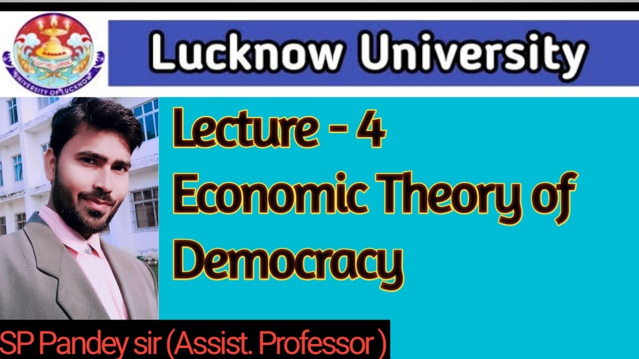 An Economic Theory of Democracy by Anthony Downs #llbexams # ...