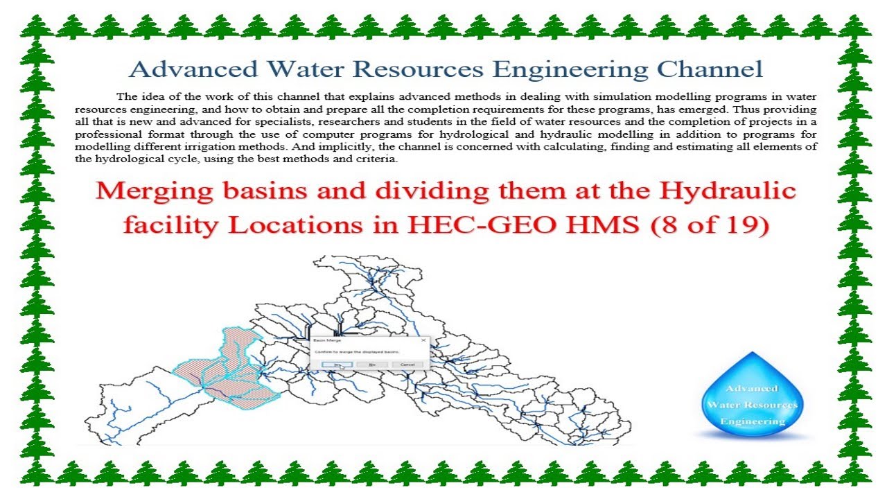 Merging basins and dividing them at the Hydraulic facility Locations in ...