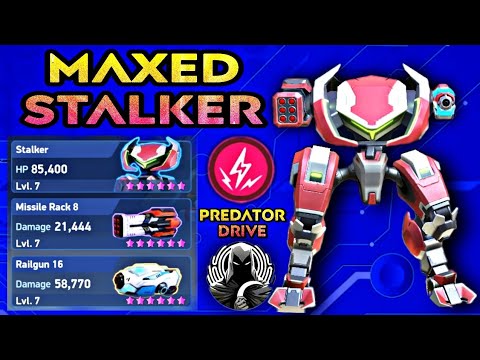 Stalker Maxed - Ultimate Predator🐺 || Mech Arena || Update 2.03 - YouTube