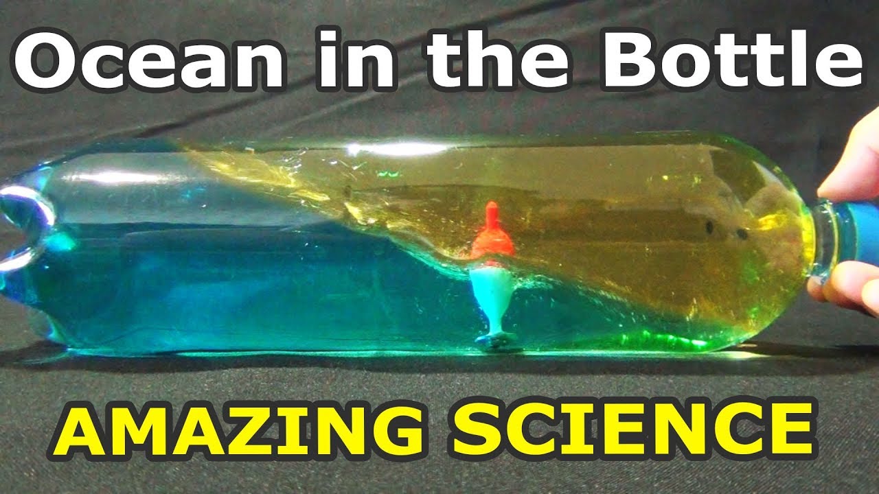 "Ocean in the Bottle" - a beautiful scientific experiment you can do at ...