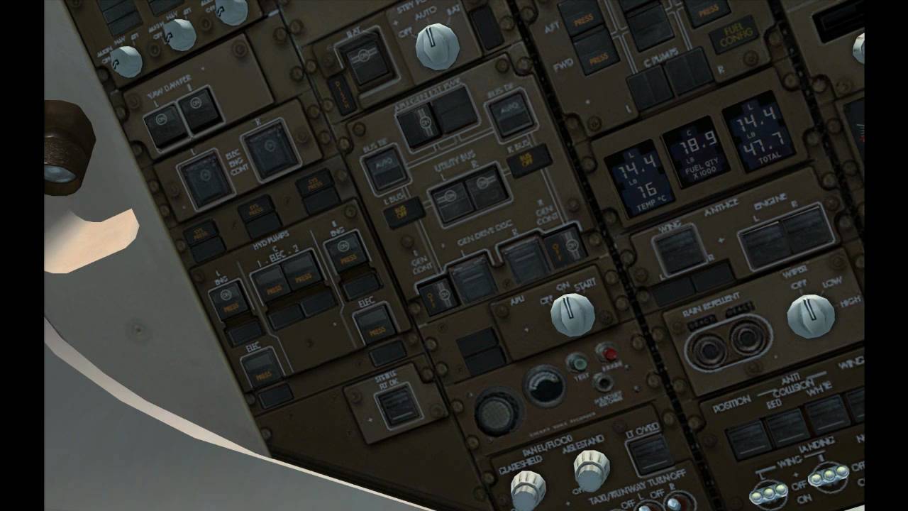 QualityWings 757 Tutorial: Overhead Systems Gen Fam (Part 1 of 2) - YouTube