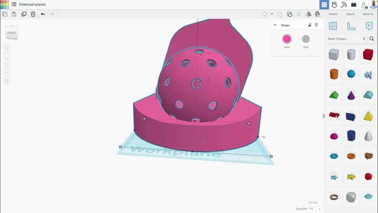 How to edit imported STL's in Tinkercad - YouTube