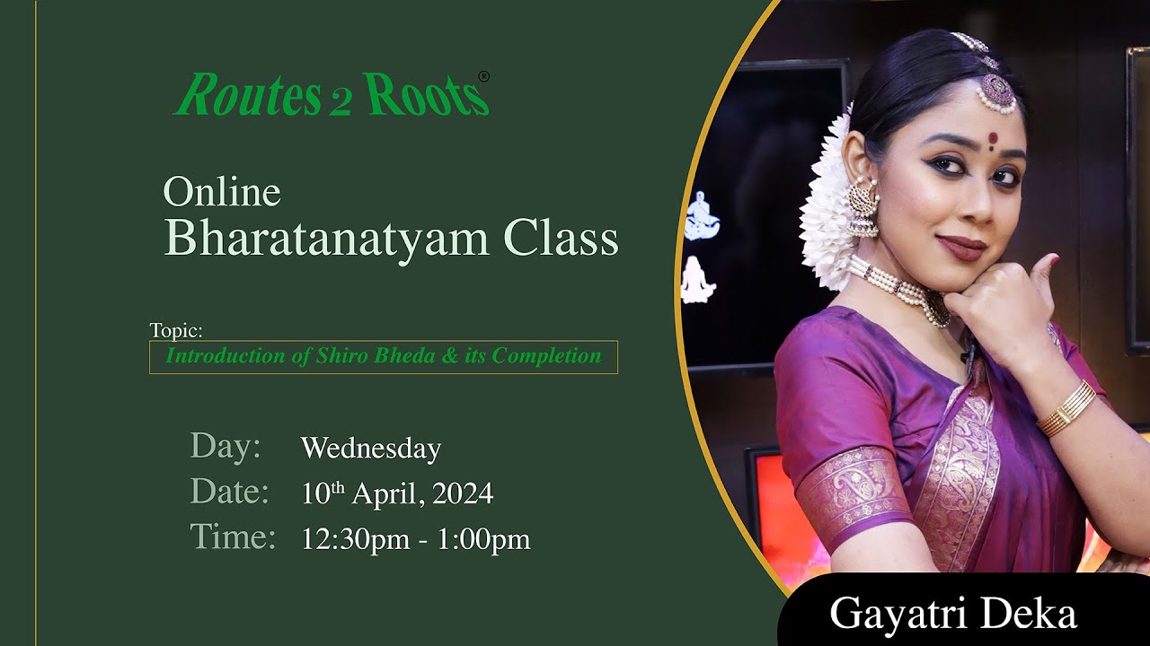 Introduction of Shiro Bheda | Head Movements | Bharatanatyam Tutorial ...