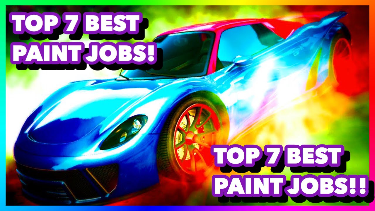 GTA 5 ONLINE TOP 7 BEST PAINT JOBS OF THE NEW PFISTER 811 - YouTube