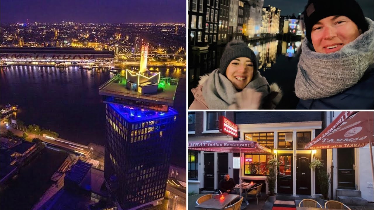 REALY HIGH in Amsterdam! Thrilling Bar and Spicy Indian Restaurant! 🌶️ ...