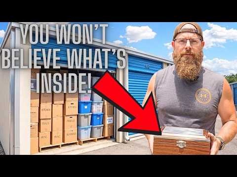 This one box just changed it all! HUGE find in abandoned storage unit!