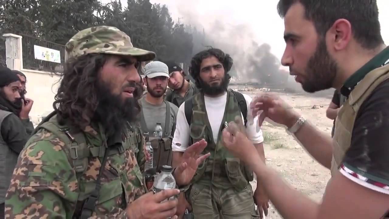 Syrian War - Syrian Reporter interview Jaish al-Fatah Terrorist Group ...