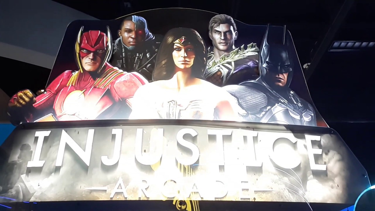 ***NEW*** Injustice Arcade Team Cards 7 used at Dave and Busters - YouTube