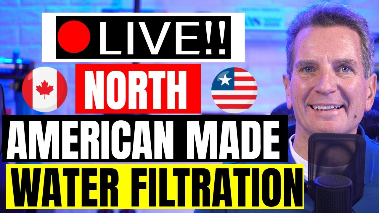 MADE in NORTH AMERICA Water Filter Systems for HOME - YouTube