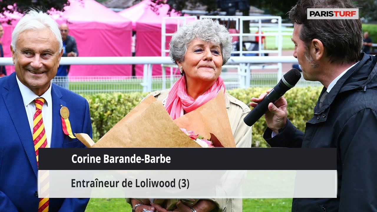 Corine Barande-Barbe, entraîneur de Loliwood (28/05 à Saint-Cloud ...