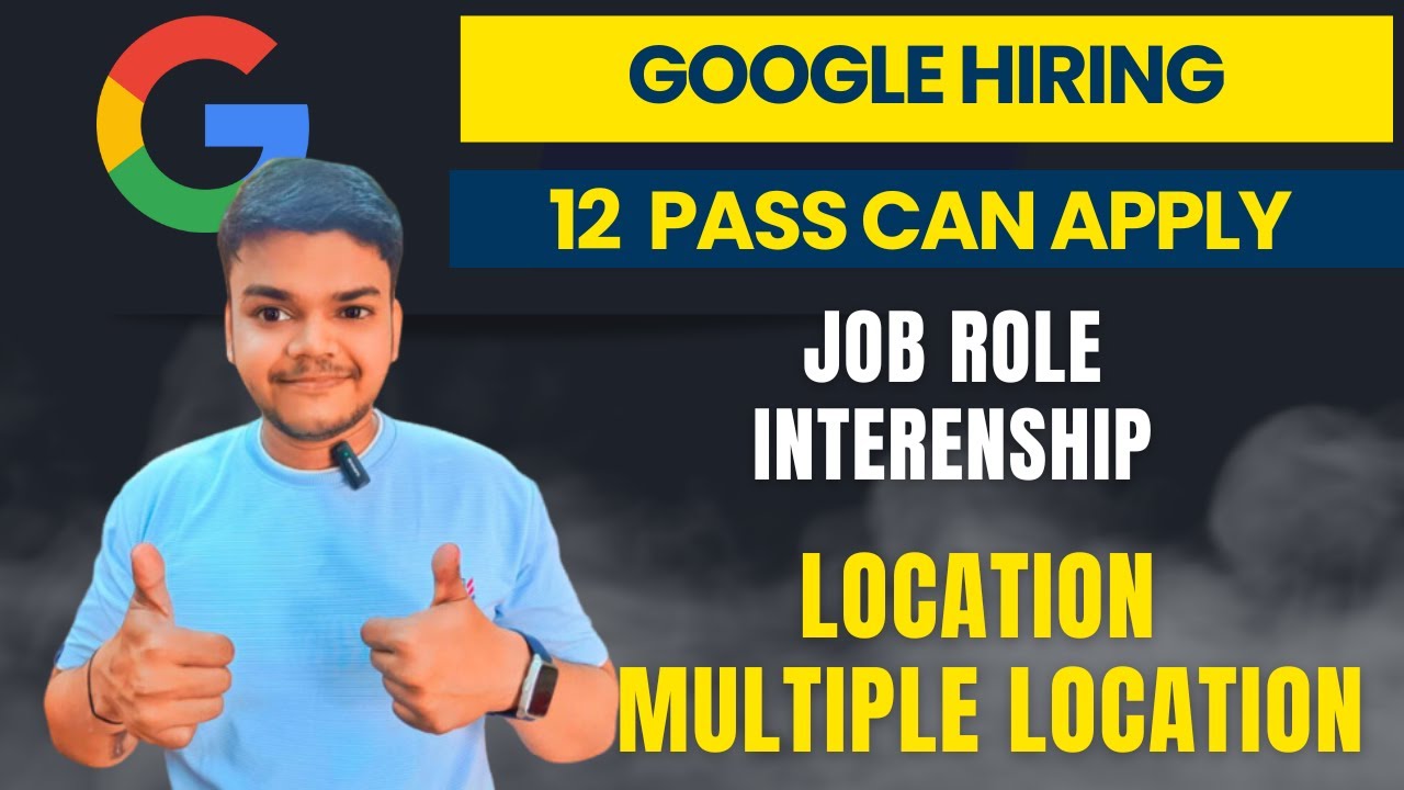 Google Internship|Google SDE Internship 2023 - YouTube