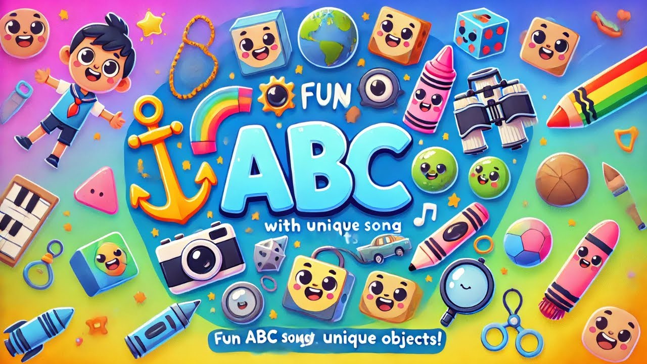 ABC Phonics Song | Learn ABCs with Fun and Unique Objects - ABC Song ...