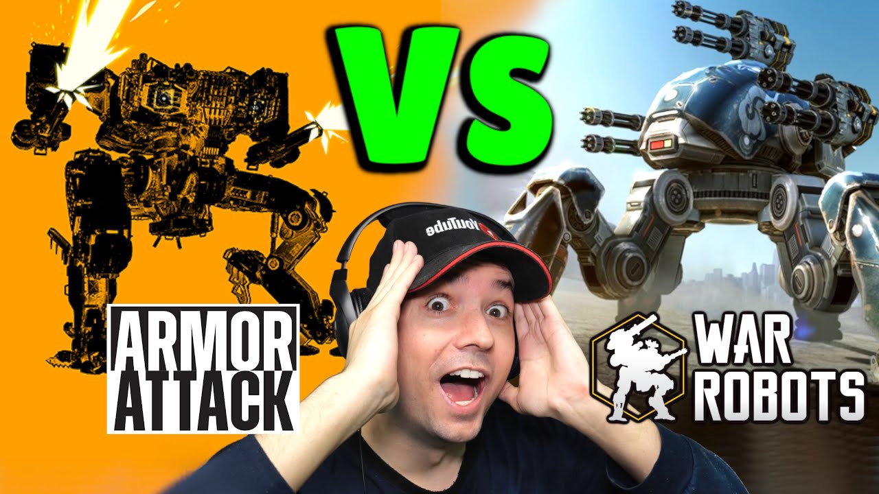 War Robots Vs Armor Attack - YouTube