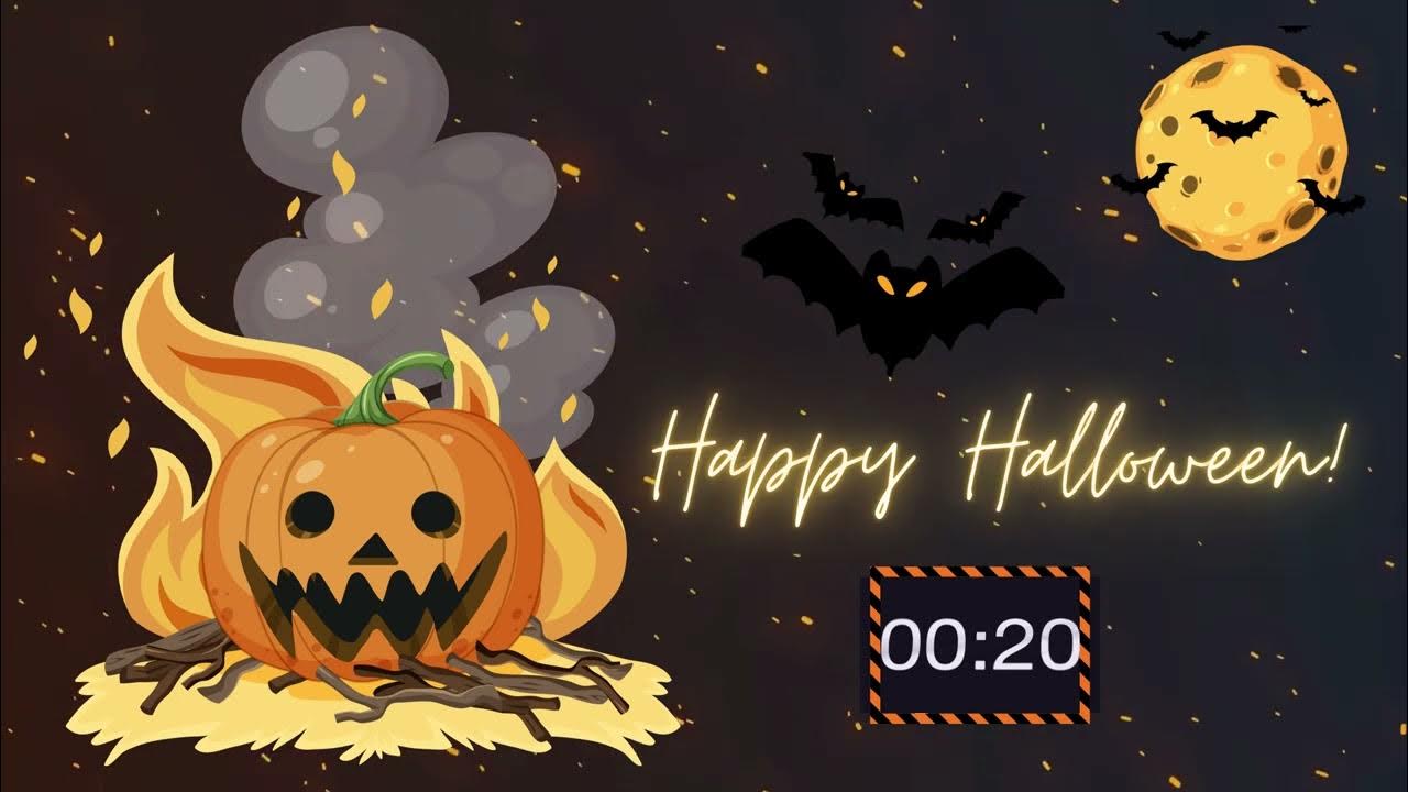 Halloween Timer 1 Minute for Transitions 🎃 Breaks - YouTube