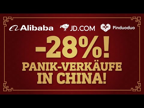 Alibaba, JD.com, PDD: Panikverkäufe erschüttern China! - YouTube