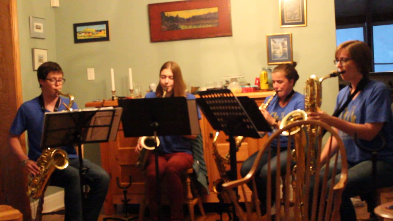 Lux Aeterna - Encore Sax Quartet - YouTube